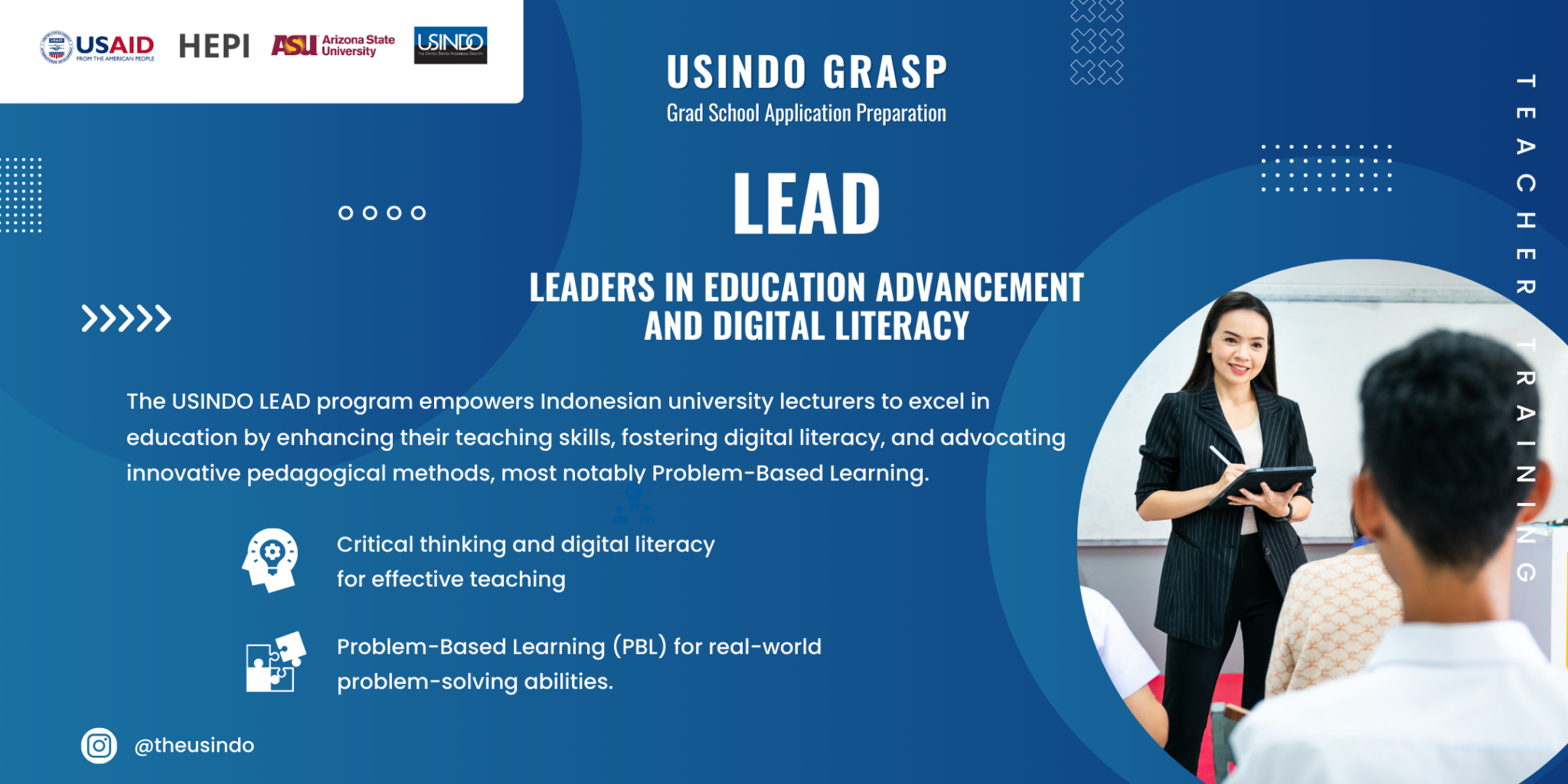 LEAD (Leaders in Education Advancement and Digital Literacy) - USINDO